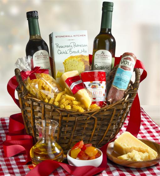 Italian Cooking Basket - AA4091 | A Gift Inside