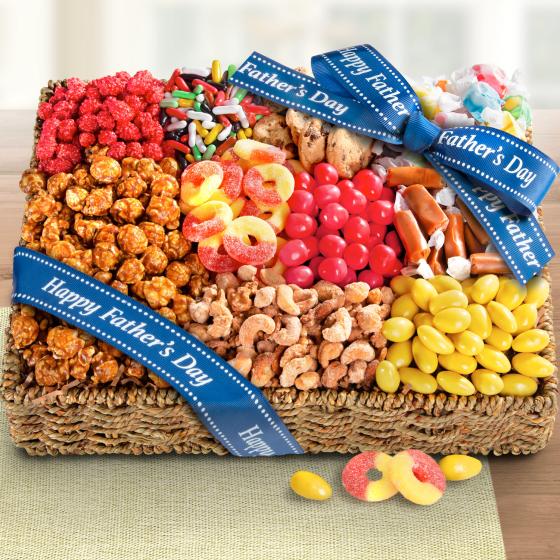 Father's Day Snacks & Sweets Basket - AA4096F | A Gift Inside