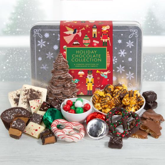 Holiday Chocolate Collection Tin - CY4305 | A Gift Inside