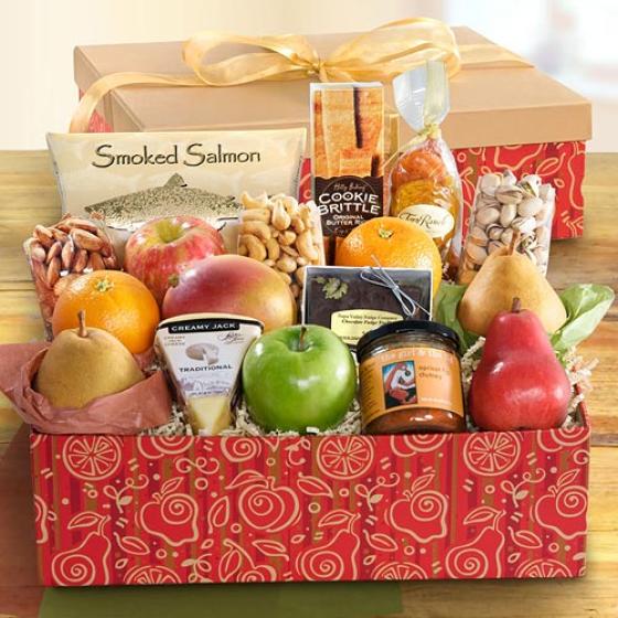 California Harvest Grand Fruit and Gourmet Gift Box - AG3002 | A Gift ...