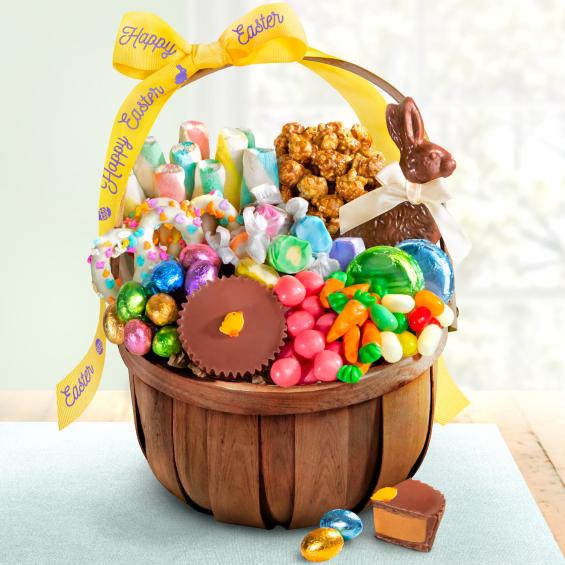 Easter Treats & Sweets Gift Basket - AA2000E - A Gift Inside