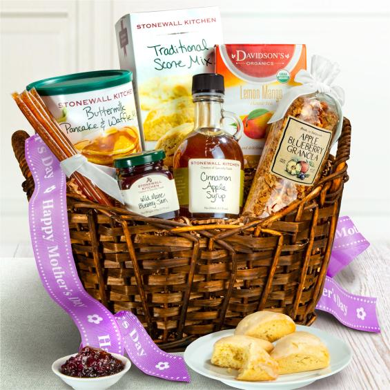 Mother's Day Breakfast in Bed Gift Basket - AA4088M | A Gift Inside