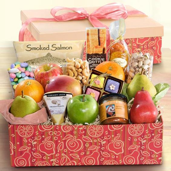Spring Celebration Grand Fruit and Gourmet Gift Box - AG3002SP | A Gift ...